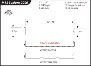 MRS 2000 | Metal Roofing Systems, Inc.